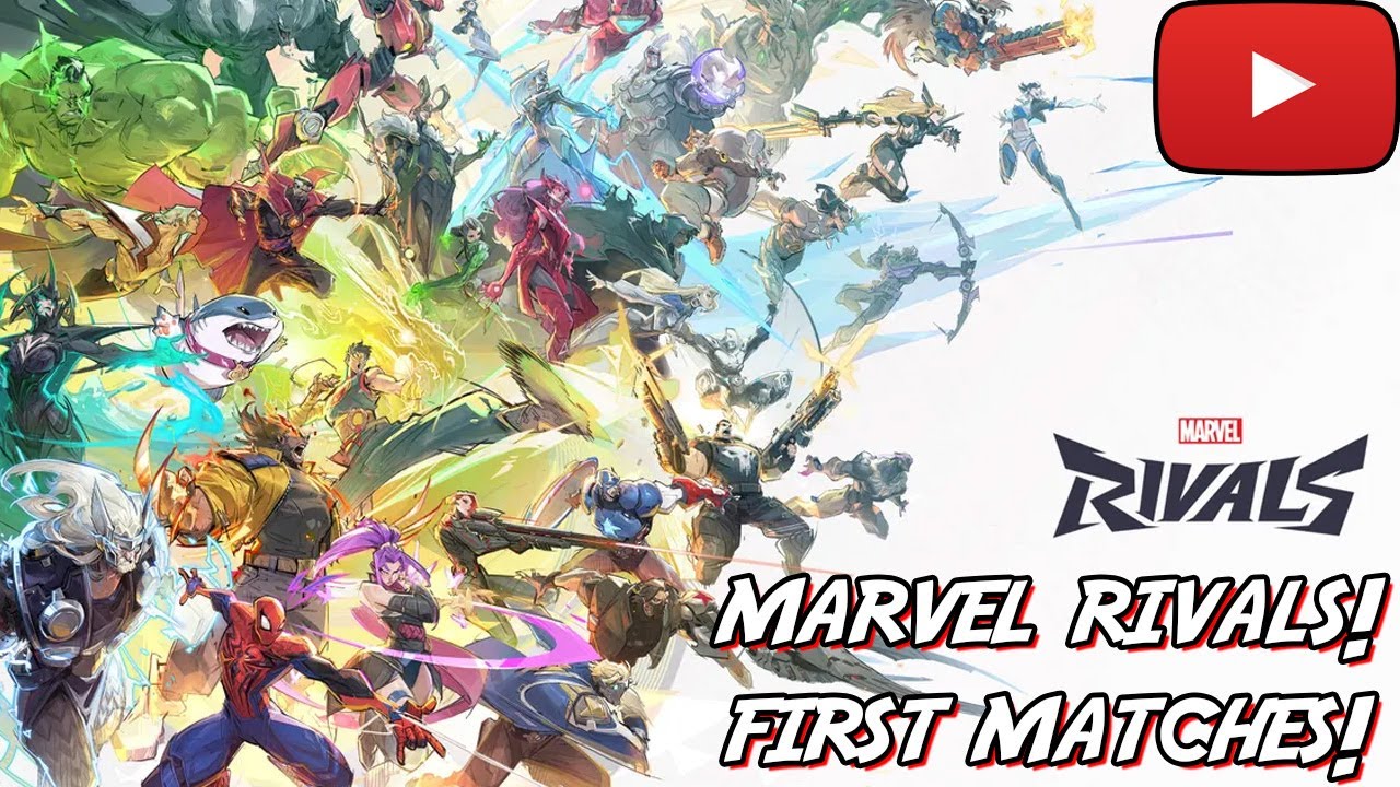 Marvel Rivals pt. 1! FIRST MATCHES!! - YouTube