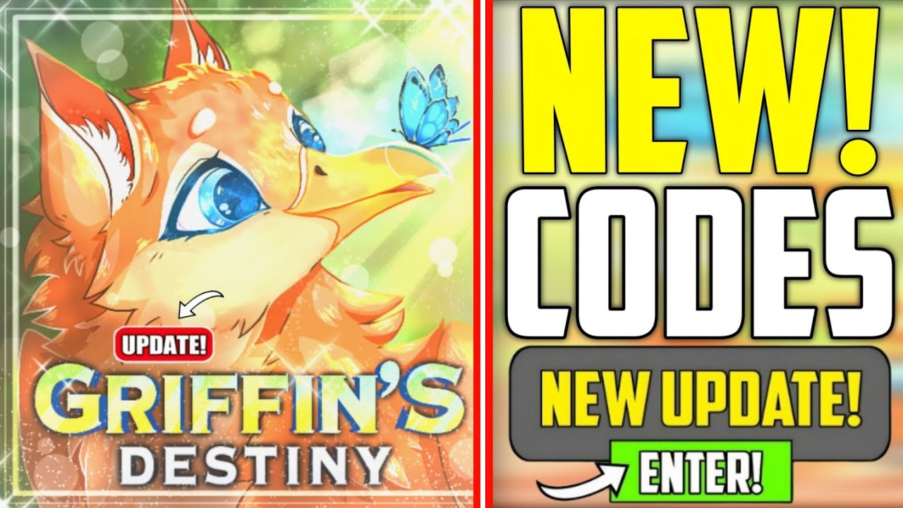 Poses! GRIFFIN'S DESTINY CODES - CODES GRIFFIN'S DESTINY 2023 - ROBLOX ...