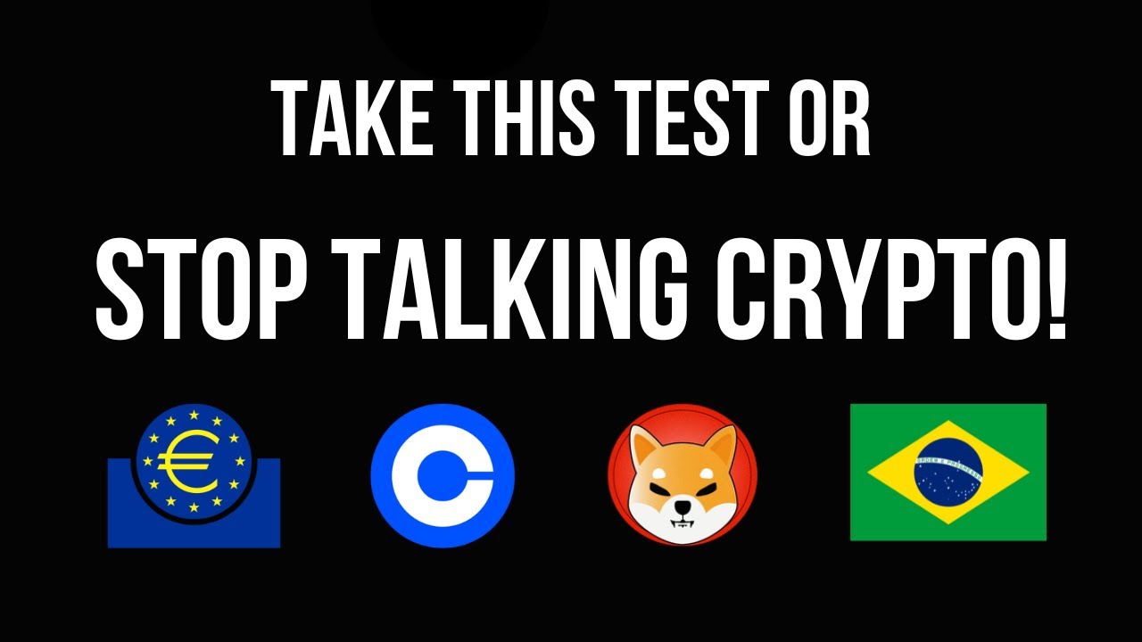 Take this CRYPTO TEST NOW! - YouTube