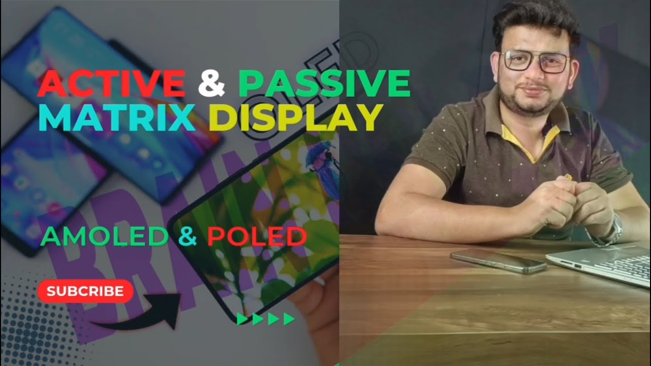 Active Matrix & Passive Matrix Display/what is the meaning AM in AMOLED ...