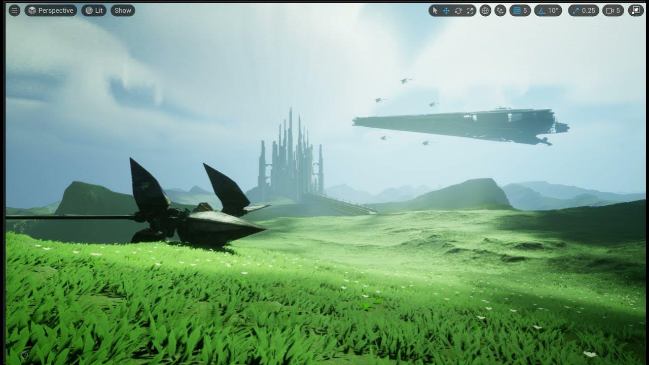 Unreal Engine 5 StarFox - YouTube