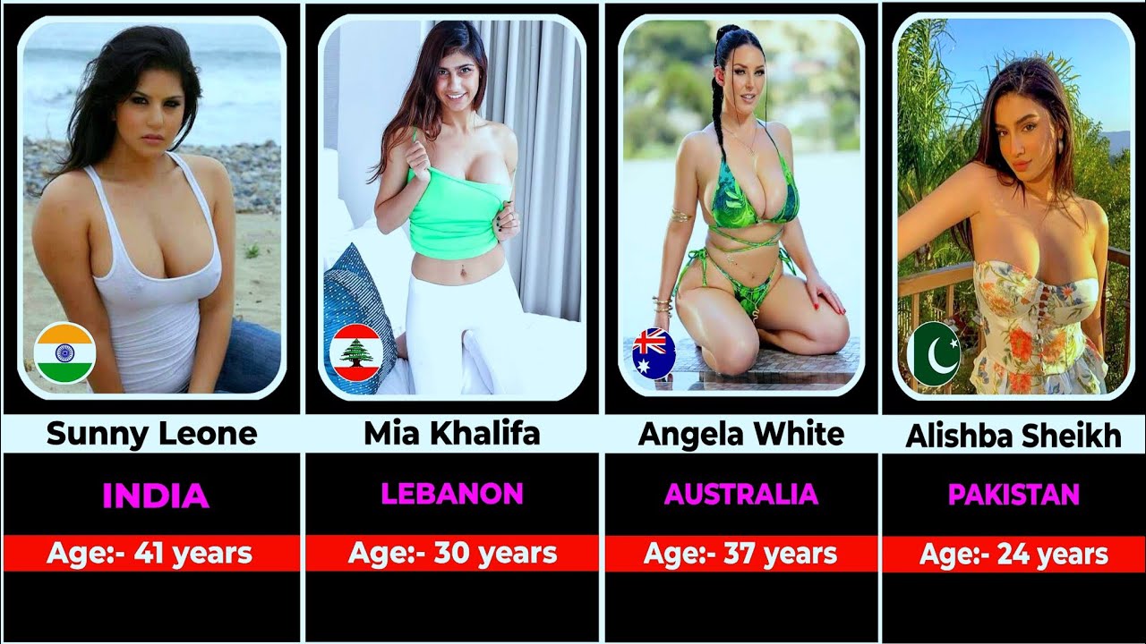 Most Popular Pornstar From Defferent Countries Beautiful Porn Stars 7983