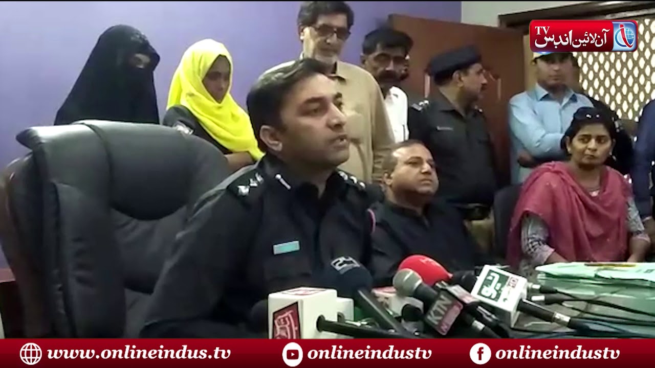 SSP Sukkur Syed Asad Raza Shah held a Press Conference - YouTube