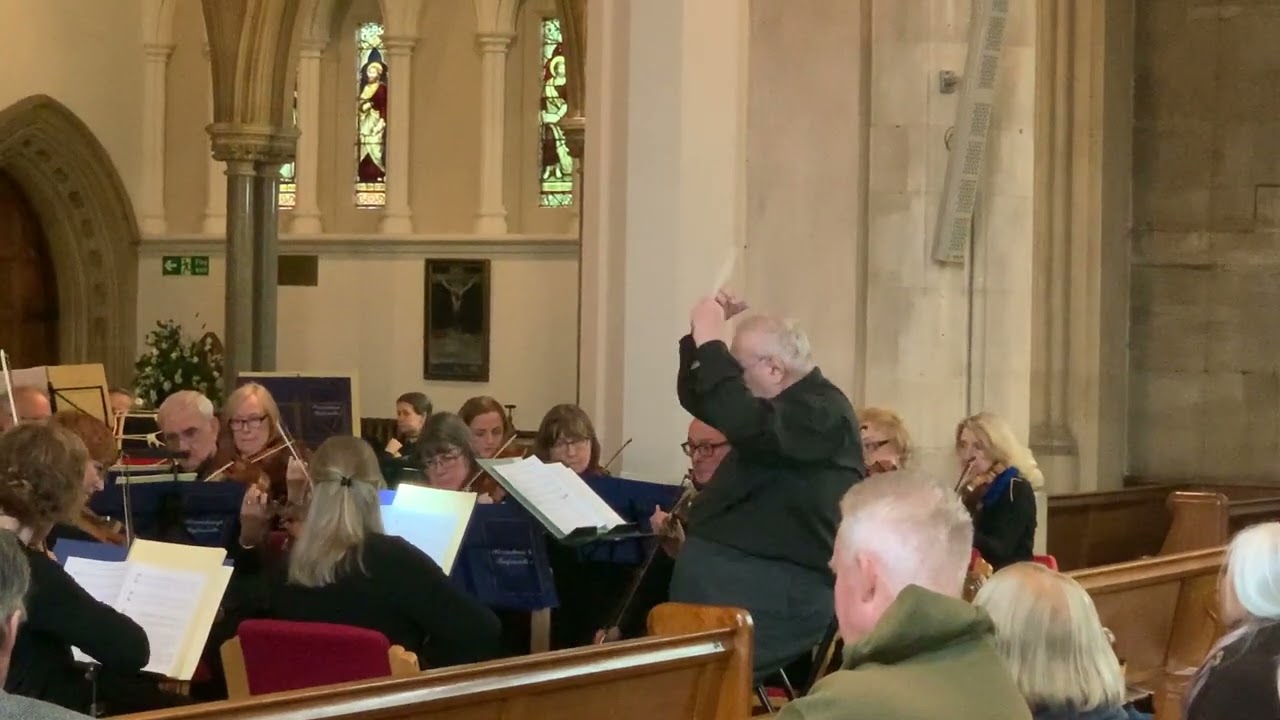 David Tall conducts Malcolm Williamson's Lento - YouTube