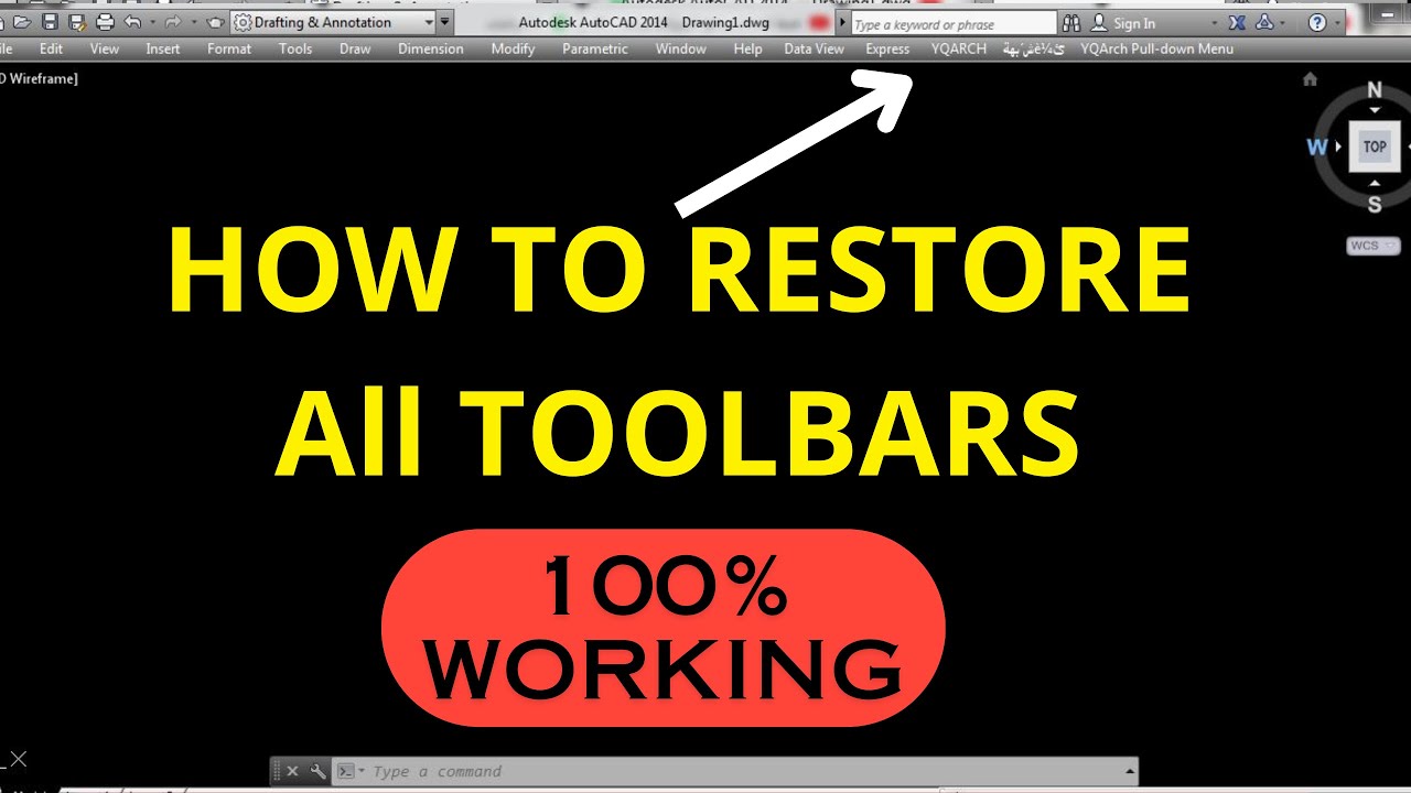 HOW TO GET BACK TOOL BARS AND RIBBONS - YouTube