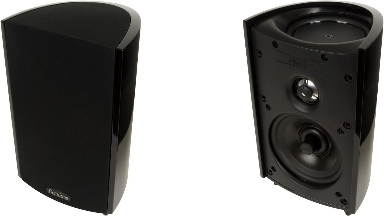 Definitive Technology ProMonitor 800 Bookshelf Speaker (Single, Black ...