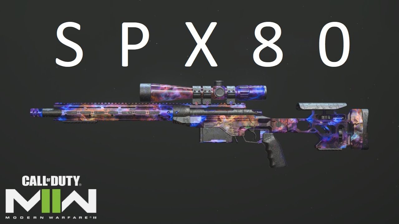 【決勝時刻：現代戰爭2】spx80 最佳機動性狙擊槍 call of duty modern warfare 2 使命召喚现代战争 - YouTube