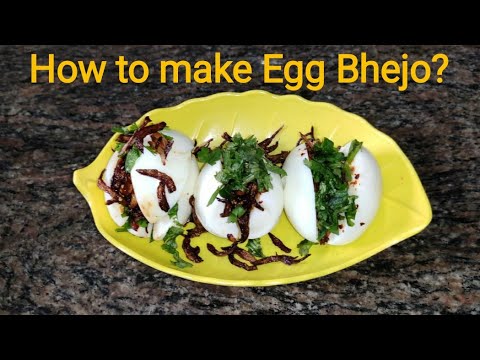 How to make Egg Bhejo? | பர்மா முட்டை பெஜோ | Burmese Style Egg Bhejo in ...