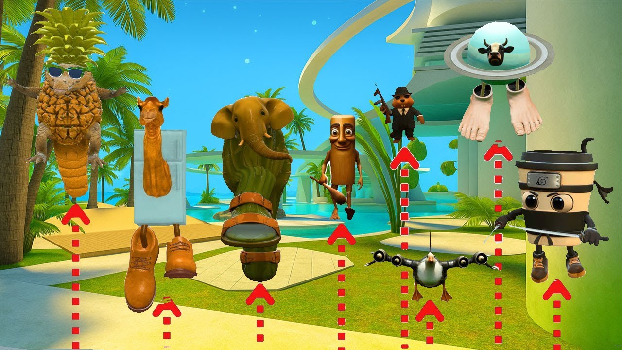 WHO HAS THE LONGEST JUMP IN ALL ITALIAN BRAINROT MEMES IN GARRY'S MOD ...