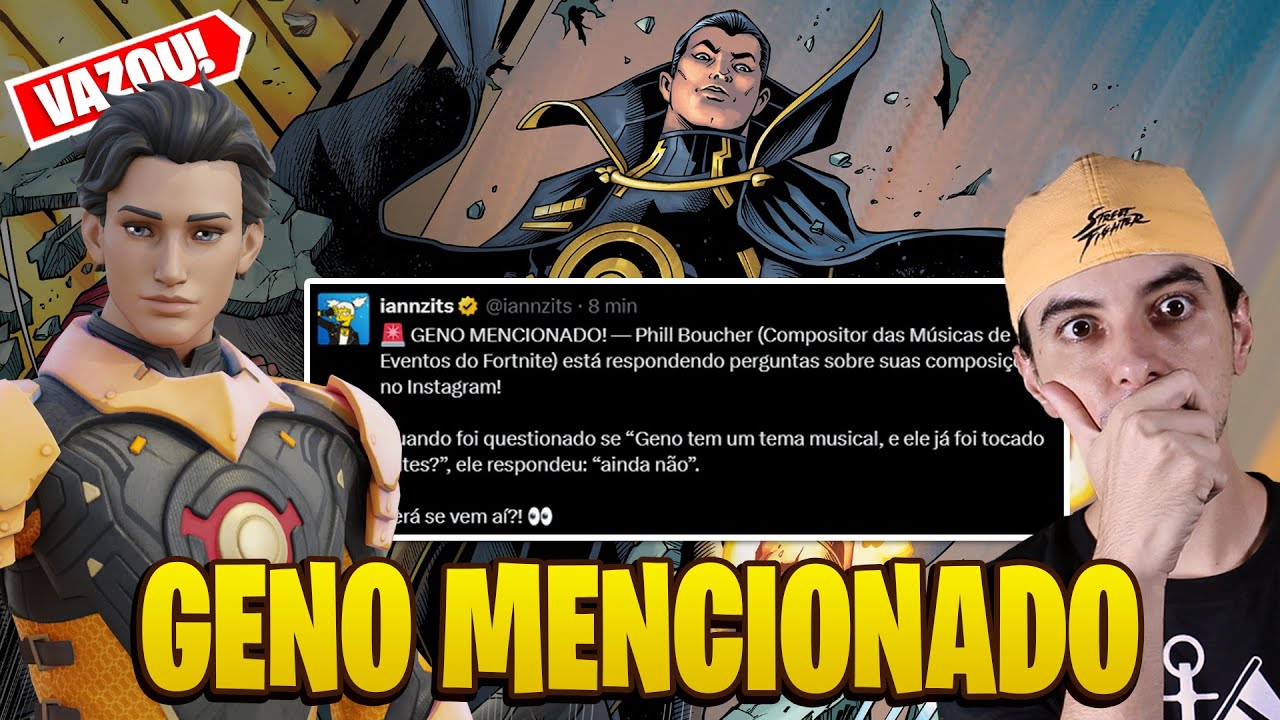 O RETORNO DO GENO ESTÁ PRÓXIMO? FORTNITE - YouTube