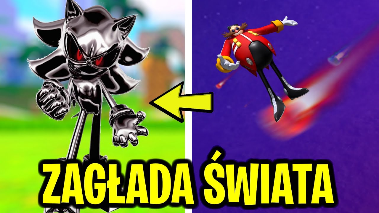 ZAGŁADA ŚWIATA SONICA I FAKE METAL SHADOW W SONIC SPEED SIMULATOR ...