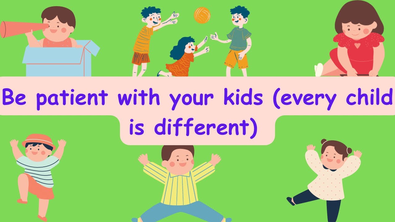 Be patient with your kids (every child is different) #shortstory - YouTube