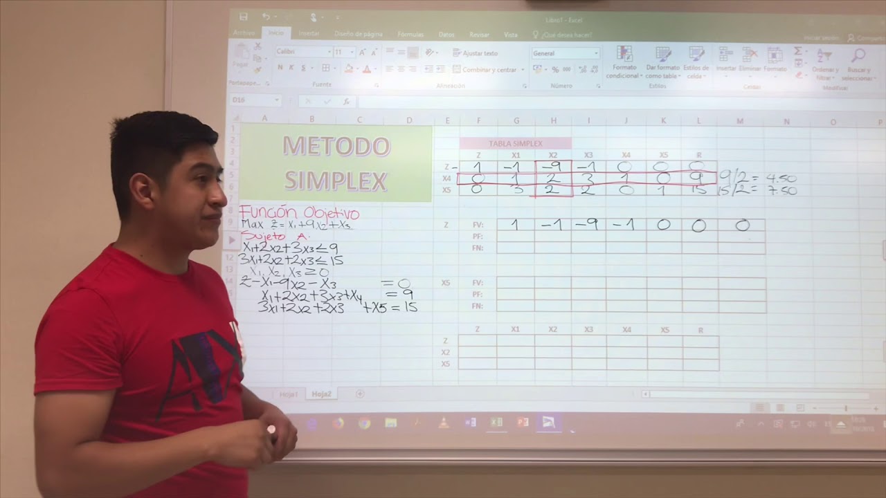 Ejercicio Método simplex. - YouTube