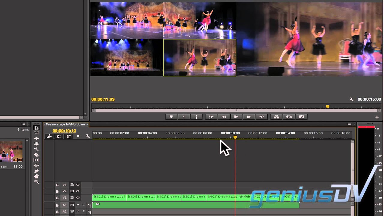 Multicam Editing in Adobe Premiere CC - YouTube
