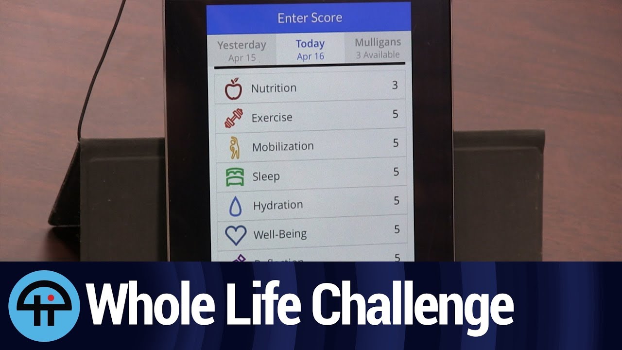 Whole Life Challenge App: Review - YouTube