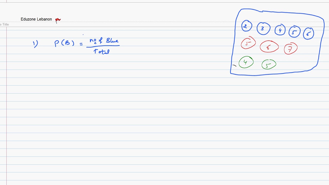 grade12 probability basics - YouTube