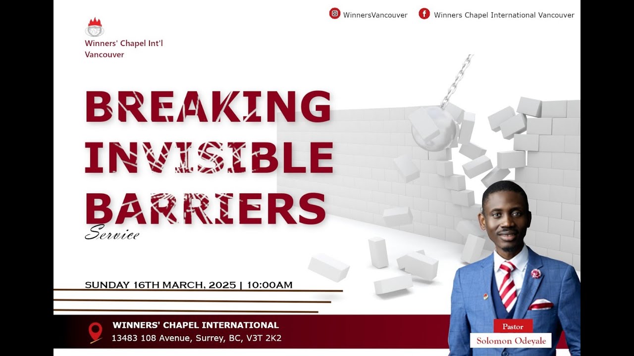 Covenant Day of Breaking Invisible Barriers | 16th Mar 2025 - YouTube