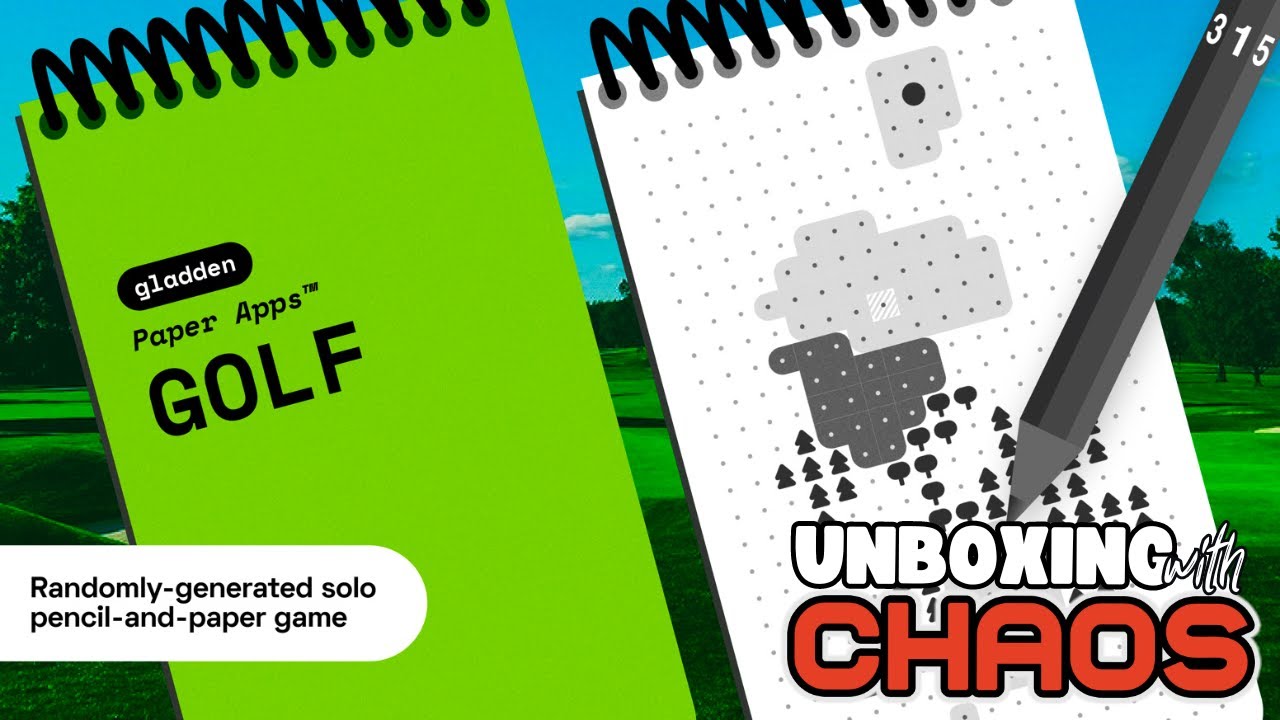 Paper Apps GOLF | UNBOXING - YouTube