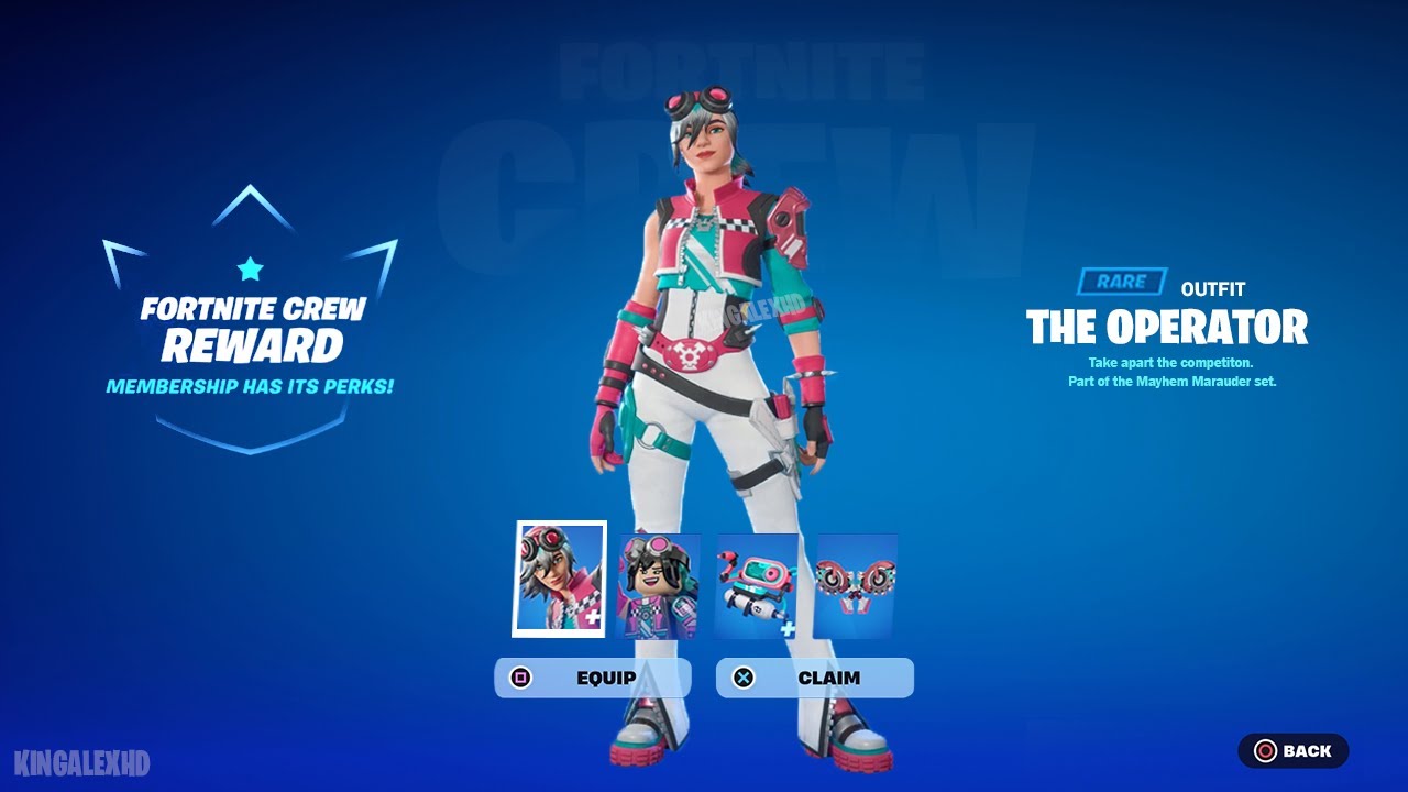 How To Get the Operator Crew Legacy Set Pack FREE In Fortnite ...