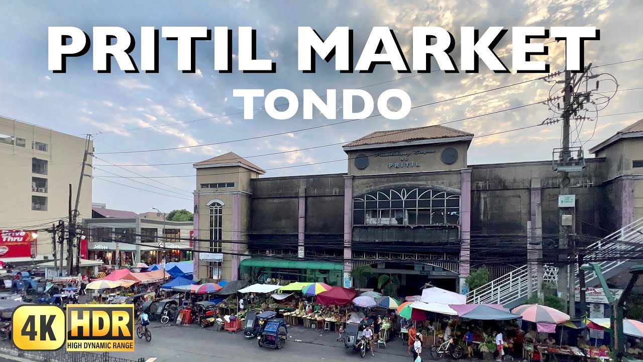 Pritil Market Update | 4K HDR | Tondo Manila Walking Tour - YouTube