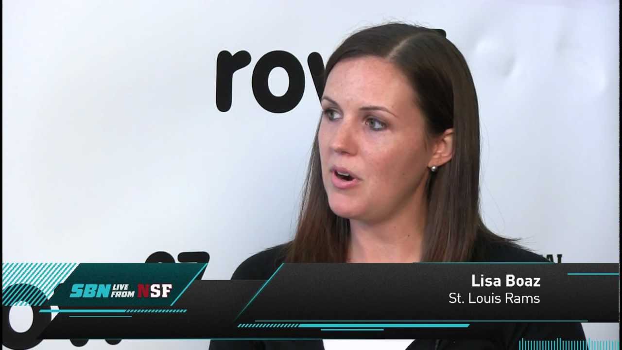 Lisa Boaz - St. Louis Rams - YouTube