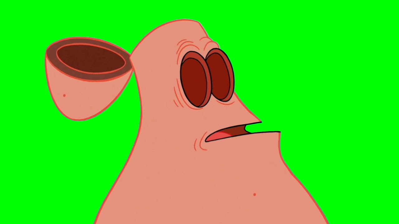 Spongebob Patrick Only The Dismal Abyss Of Black Nothingness Green 1512