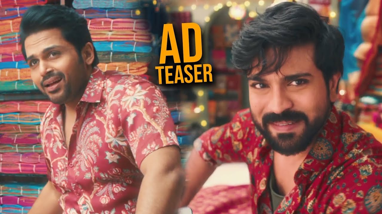 Ram Charan and Karthi Latest AD Teaser | Peddi | Hit 4 | Everyday ...