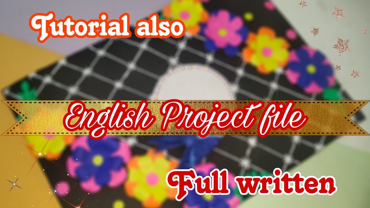 ENGLISH PROJECT FILE || NATURE - A SOURCE OF BEAUTY || PROJECT FILE ...