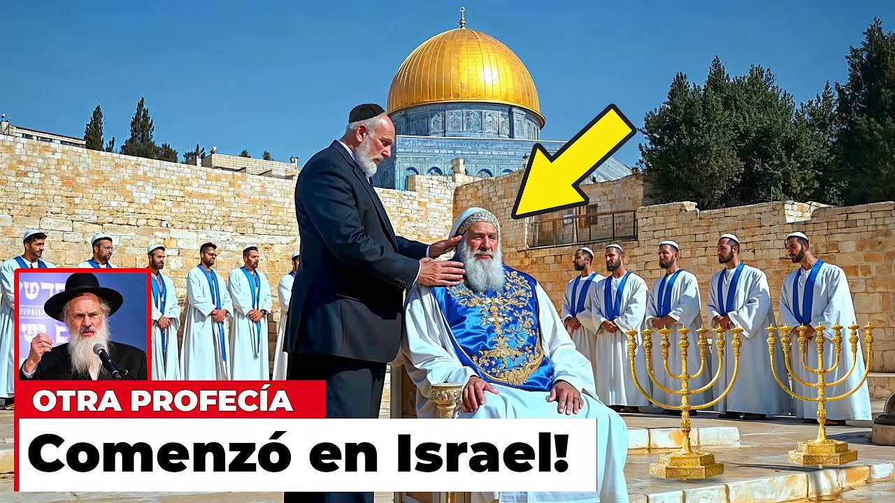 EL SUMO SACERDOTE DE ISRAEL YA ESTÁ LISTO... LA PROFECÍA DE DANIEL COMENZÓ - YouTube