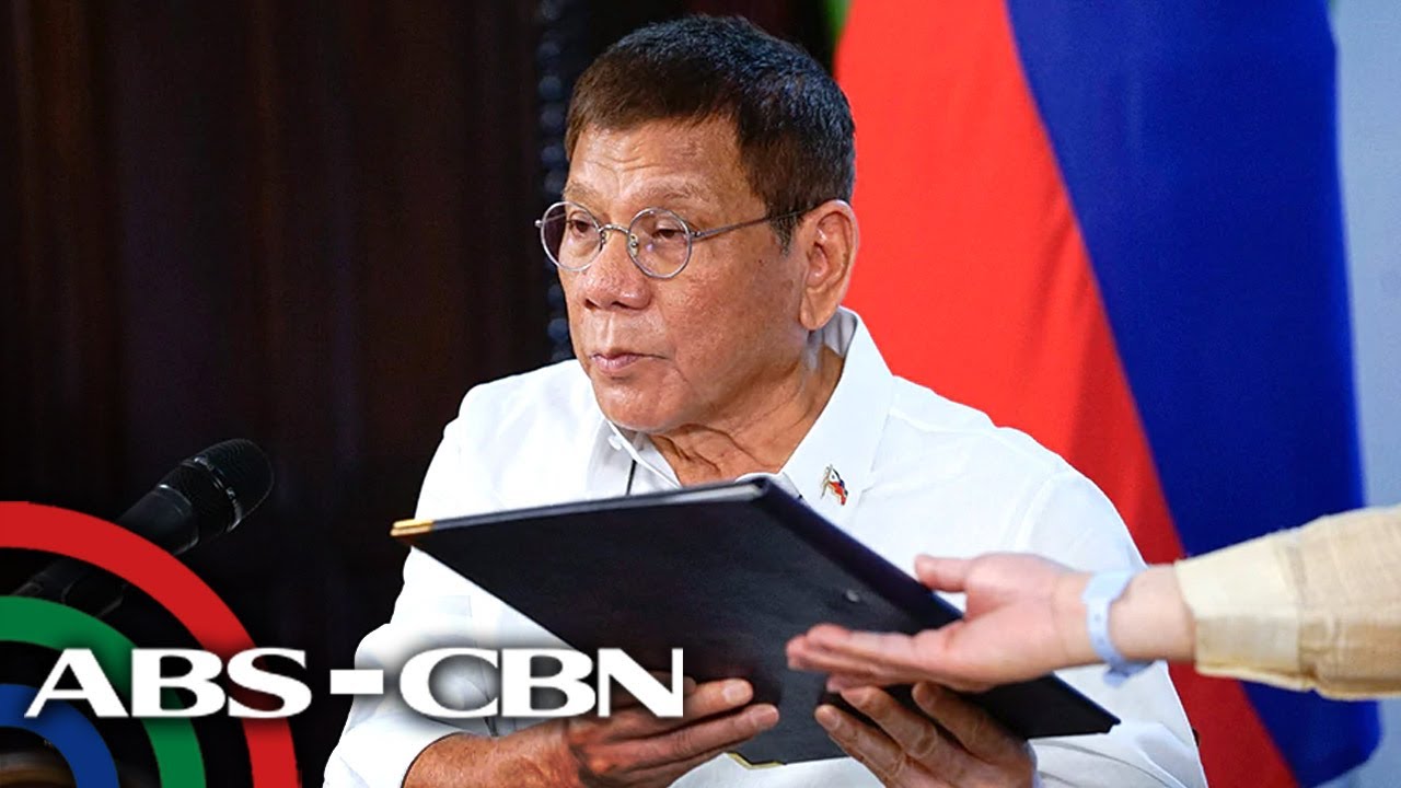 Duterte may sign 2022 budget, including Odette funds, after Christmas ...
