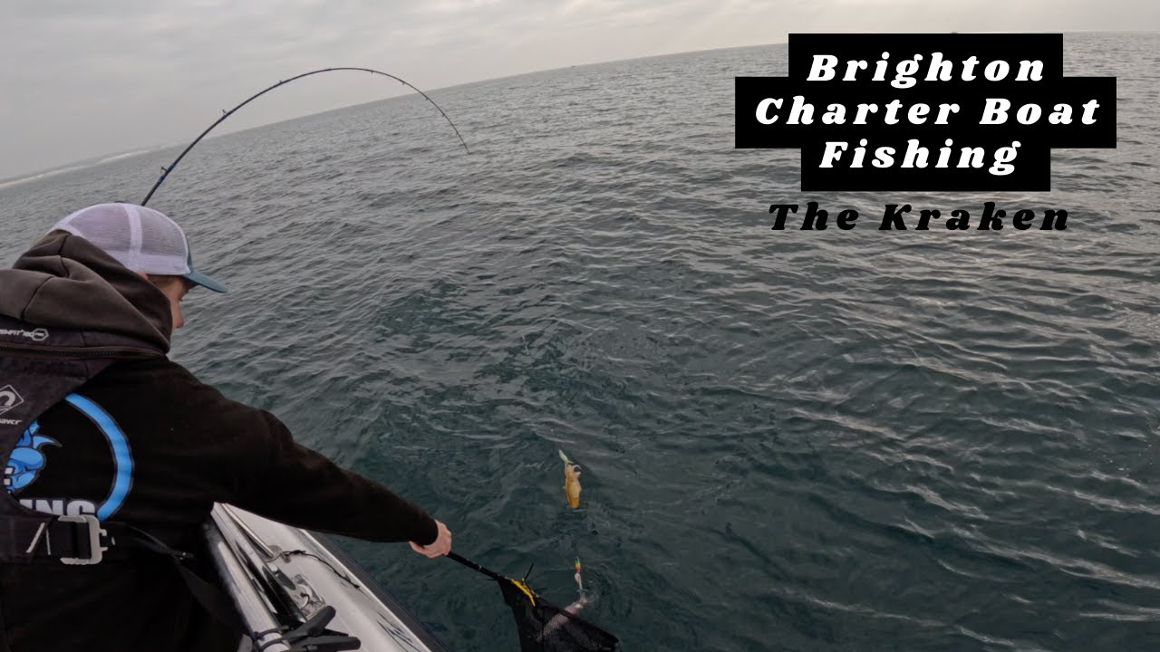 Sea Fishing UK - Brighton Charter Boat Fishing - The Kraken - YouTube