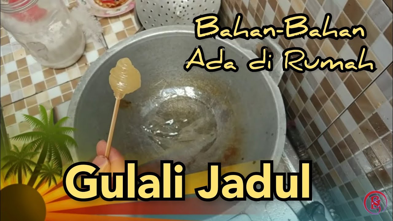 Cara Mudah Membuat Gulali Jadul Di Rumah Dengan Gula Pasir - YouTube