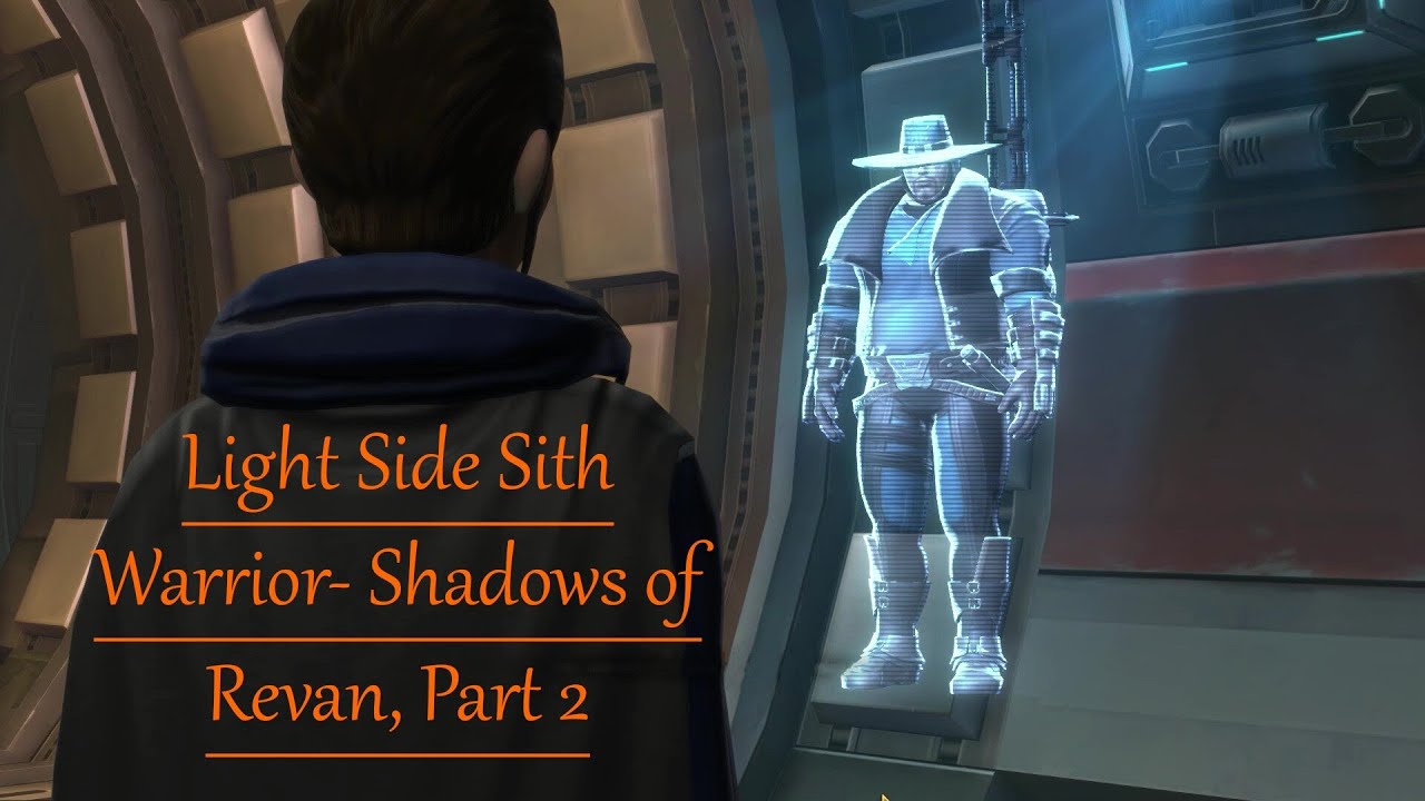 SWTOR: LIGHT Female Sith Warrior- Shadow of Revan, Part 2 (Rishi) - YouTube