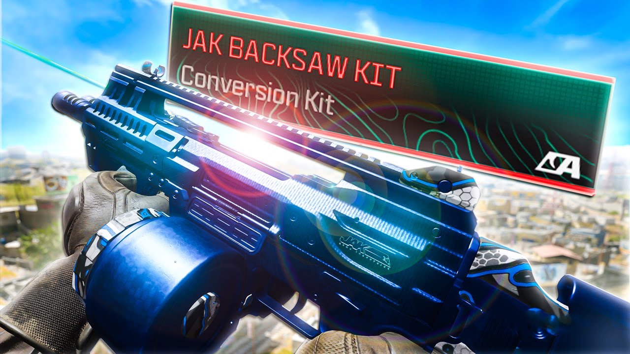 The * NEW * JAK BACKSAW CONVERSION KIT Turns the Holger 556 into an ...