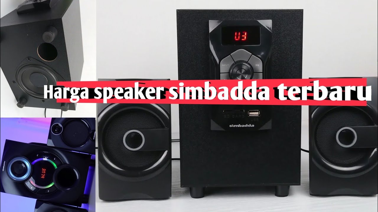 daftar harga speaker simbadda terbaru 2024 - YouTube