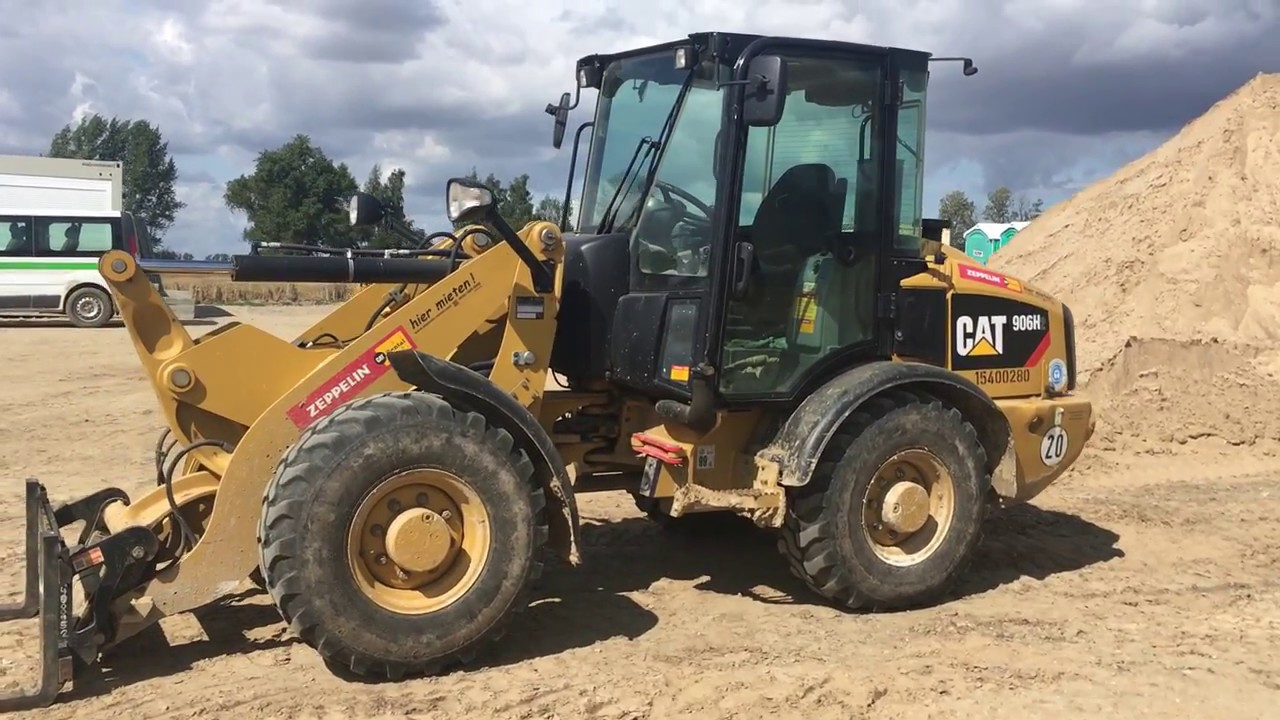 Cat 906H2 #Wheel Loader #walkaround - YouTube