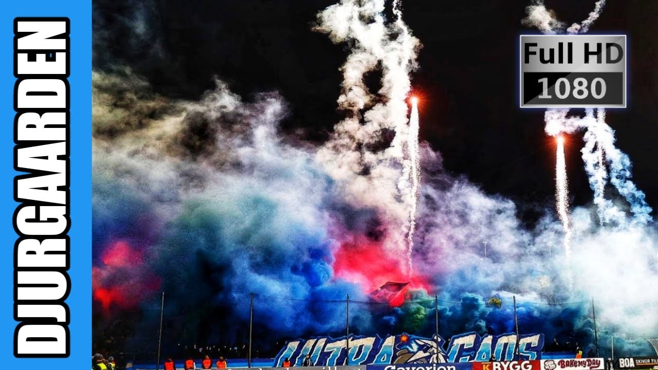 ⚽ ULTRAS Djurgården Away In PlatinumCars Arena Norrköping - YouTube