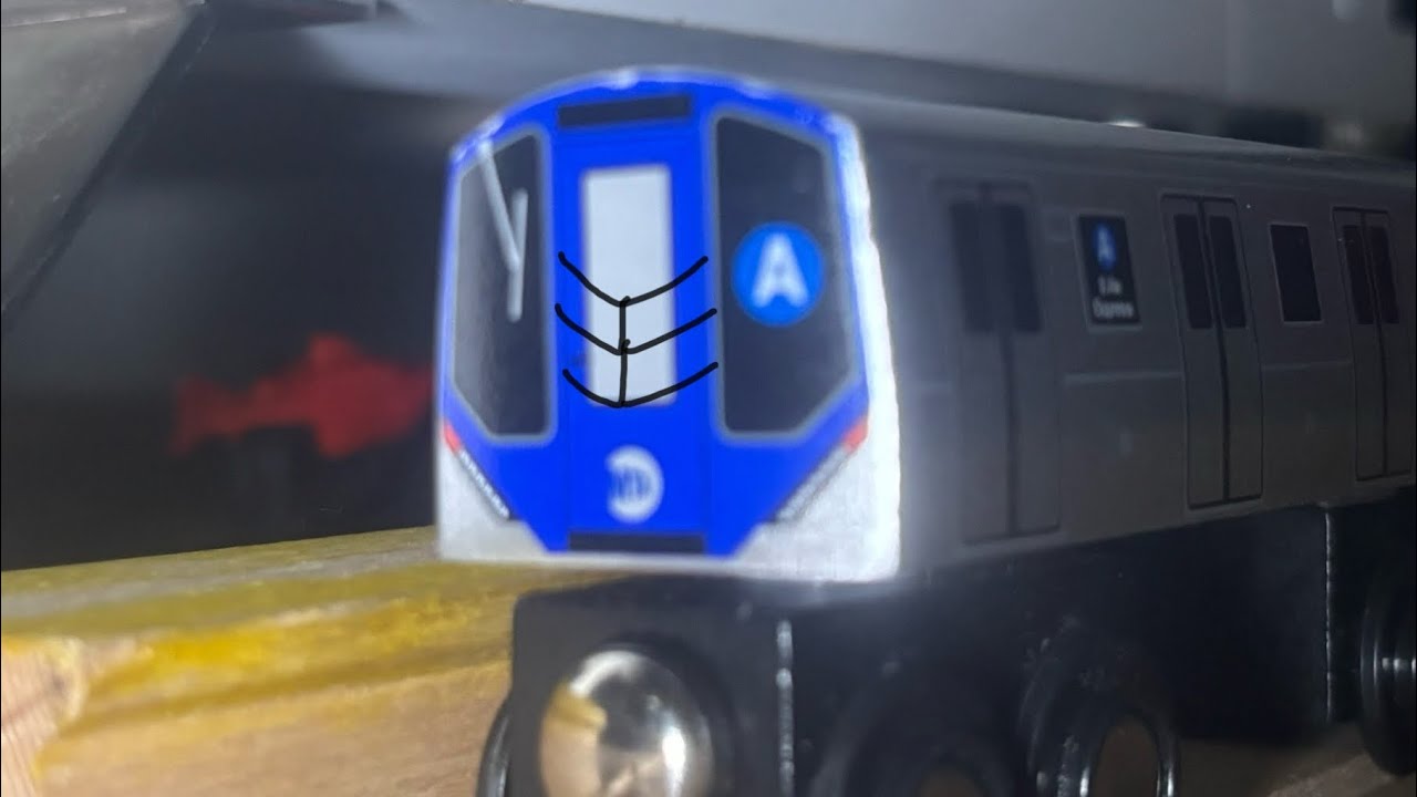 R211A A train burn in testing arrives and departs 36 street - YouTube