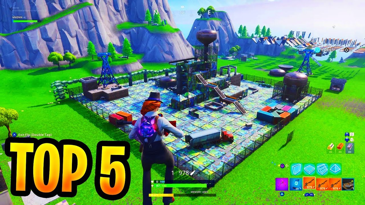 Top 5 Cod Remakes On Fortnite (Creative Mode Builds) - YouTube