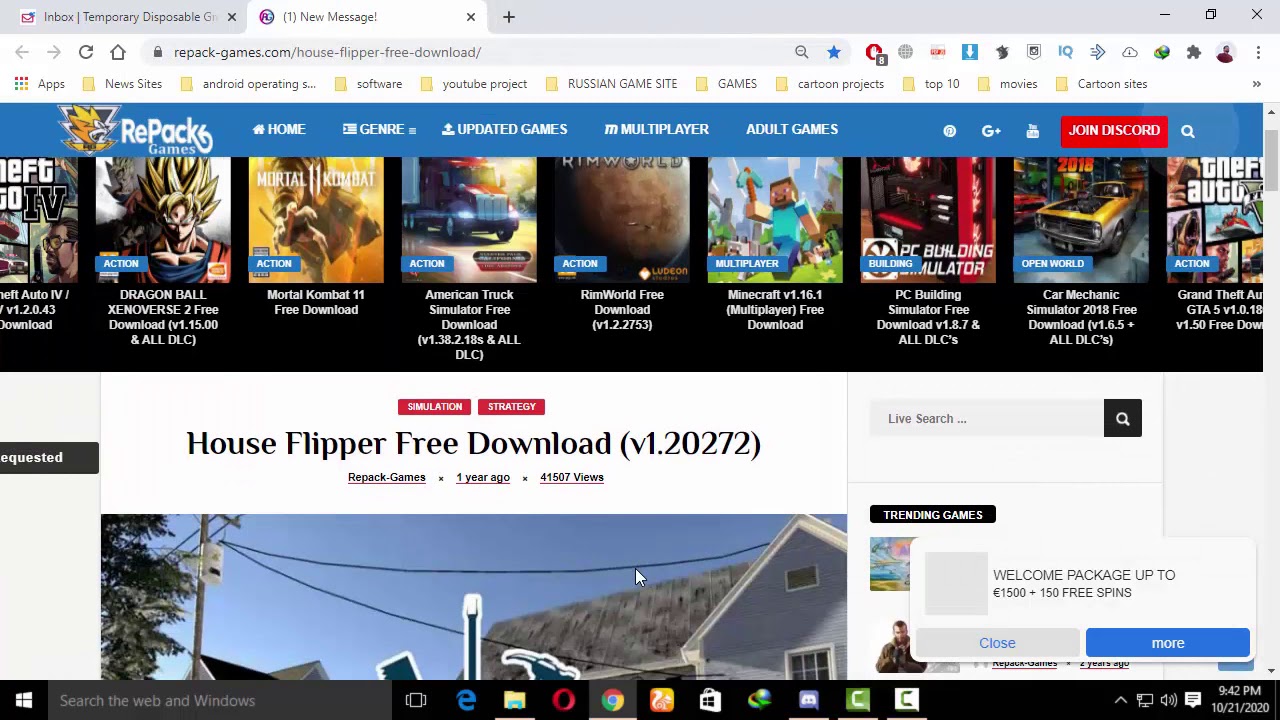 Amazing website for free pre install games no worry for installation ...