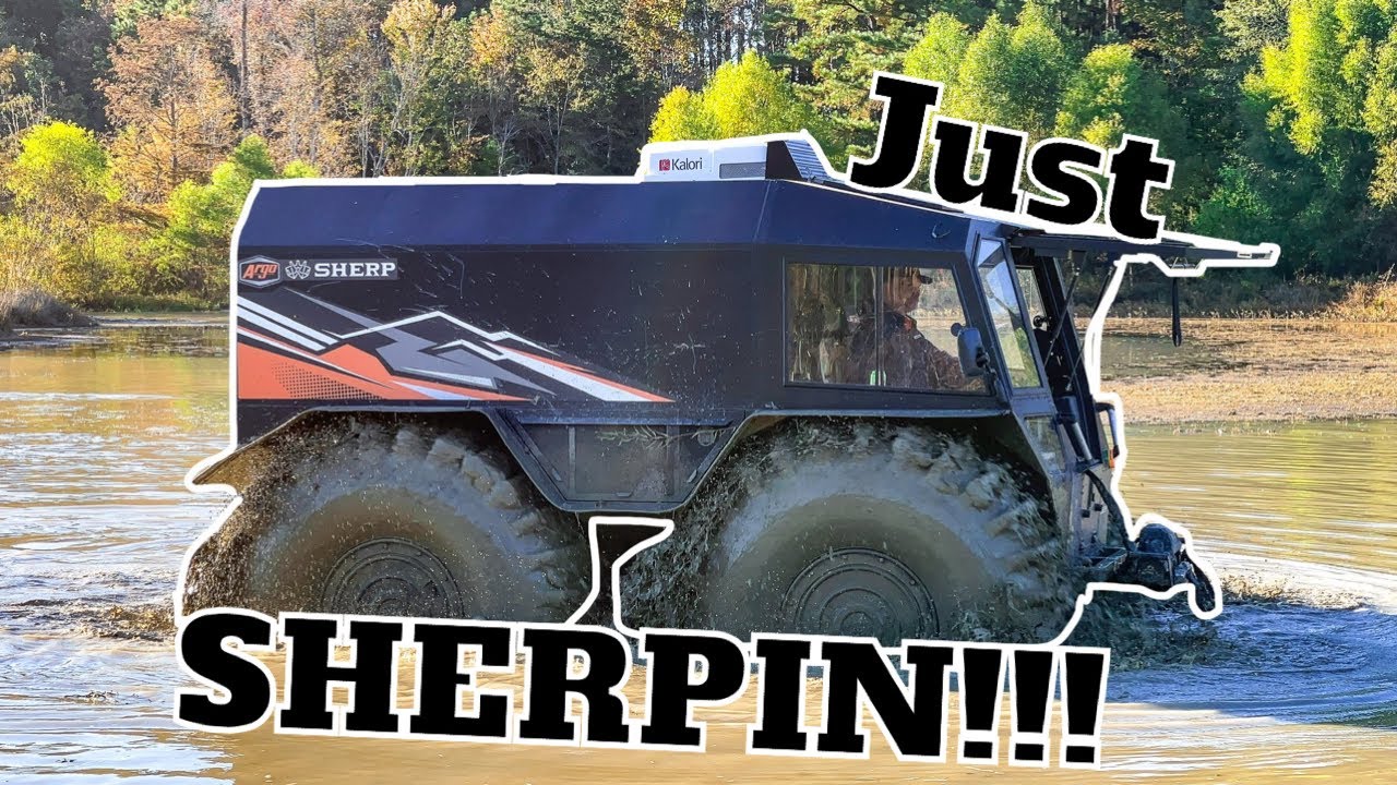 SHERP takes on the boat pond at Boggs and Boulders - YouTube