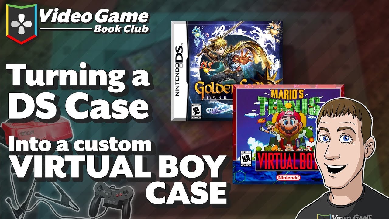 How To: DIY Custom Virtual Boy Game Cases! | Video Game Book Club - YouTube