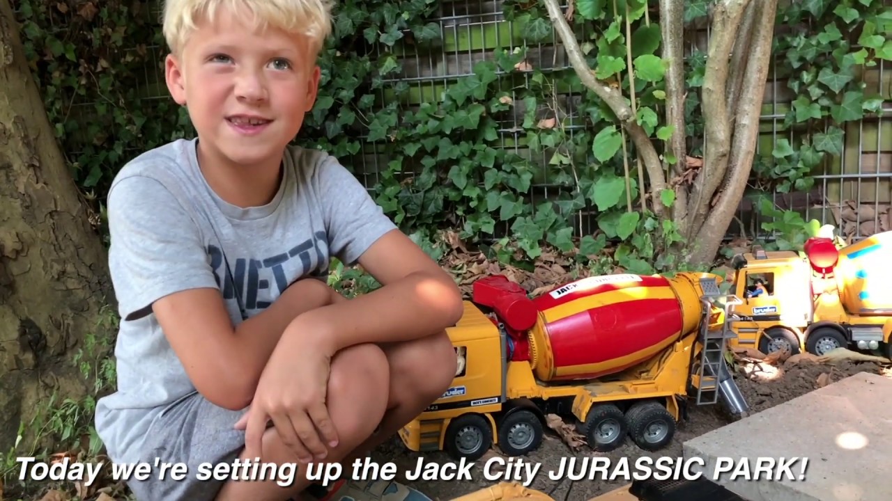 Bruder TOYS for Kids, Children Jurassic WORLD, Bruder Construction ...