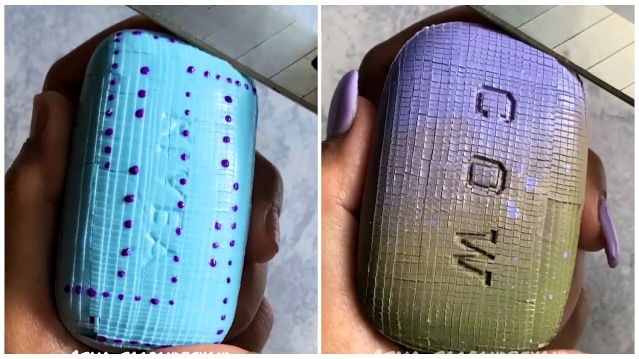 Satisfying Intense 2X Speed Soap Carving for ASMR Lovers - YouTube