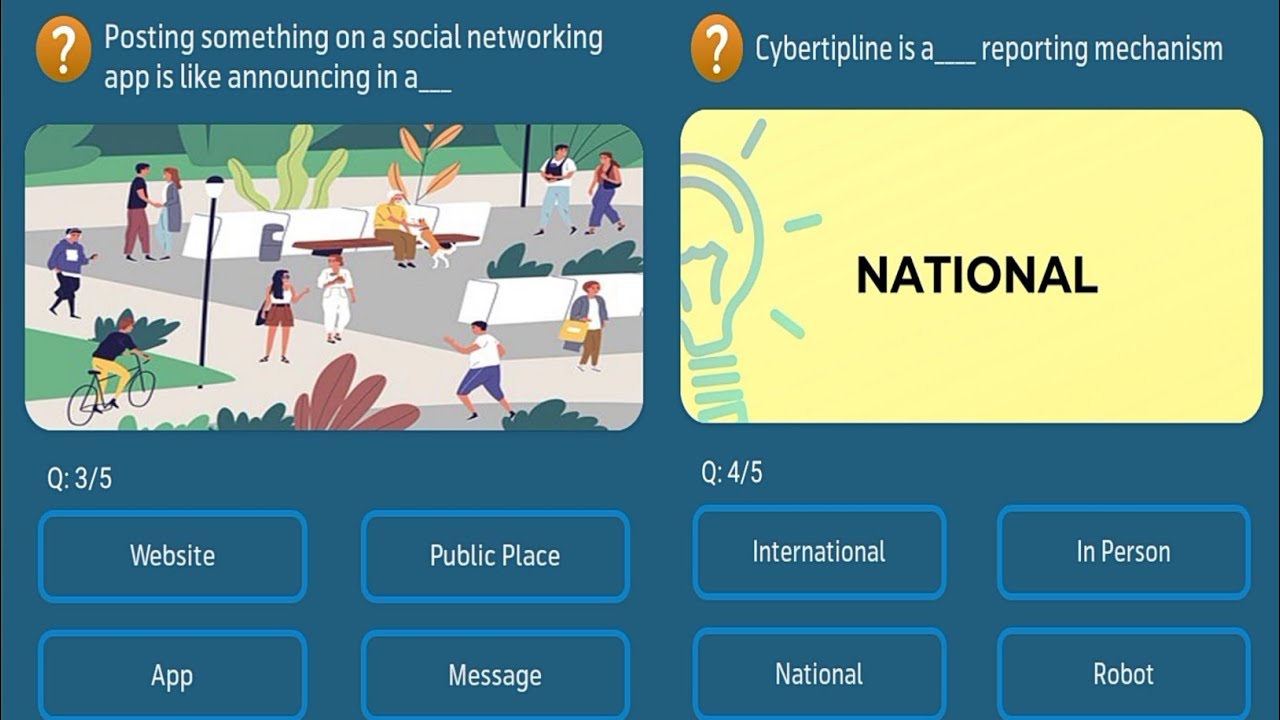 Posting something on a social networking app is like announcing in a ...
