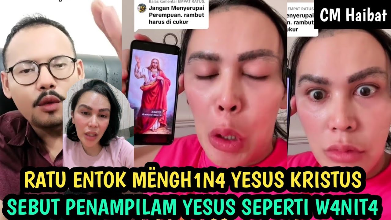Full detik² Ratu Entok Menghina Yesus Kristus dan langsung klarifikasi ...