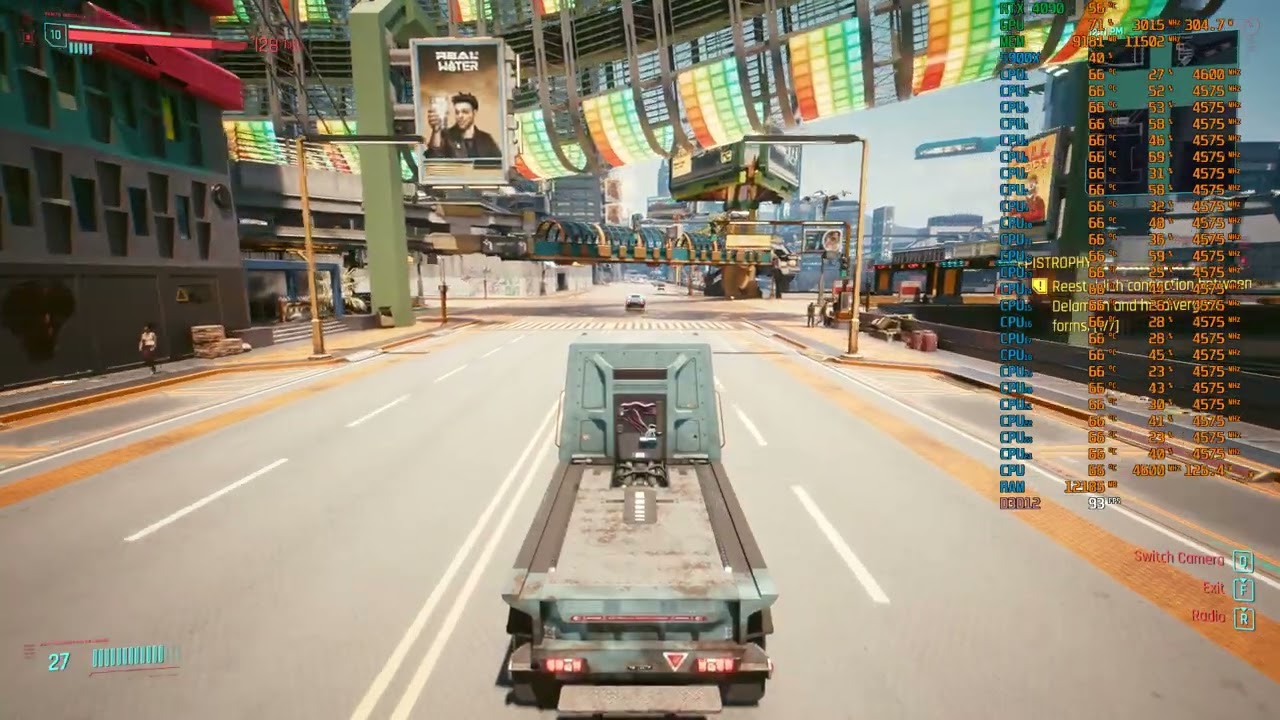 Overclock - RTX 4090 and 5900x - CyberPunk 2077 - YouTube