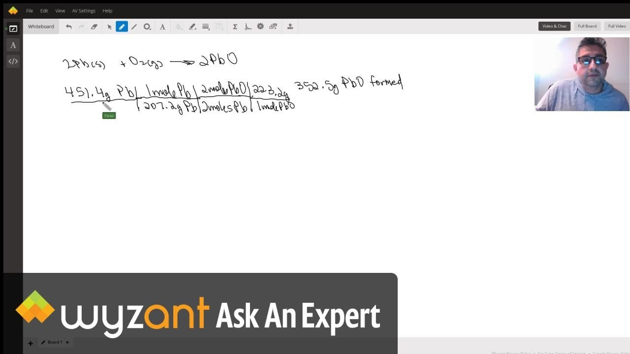 Percent yield problem - YouTube