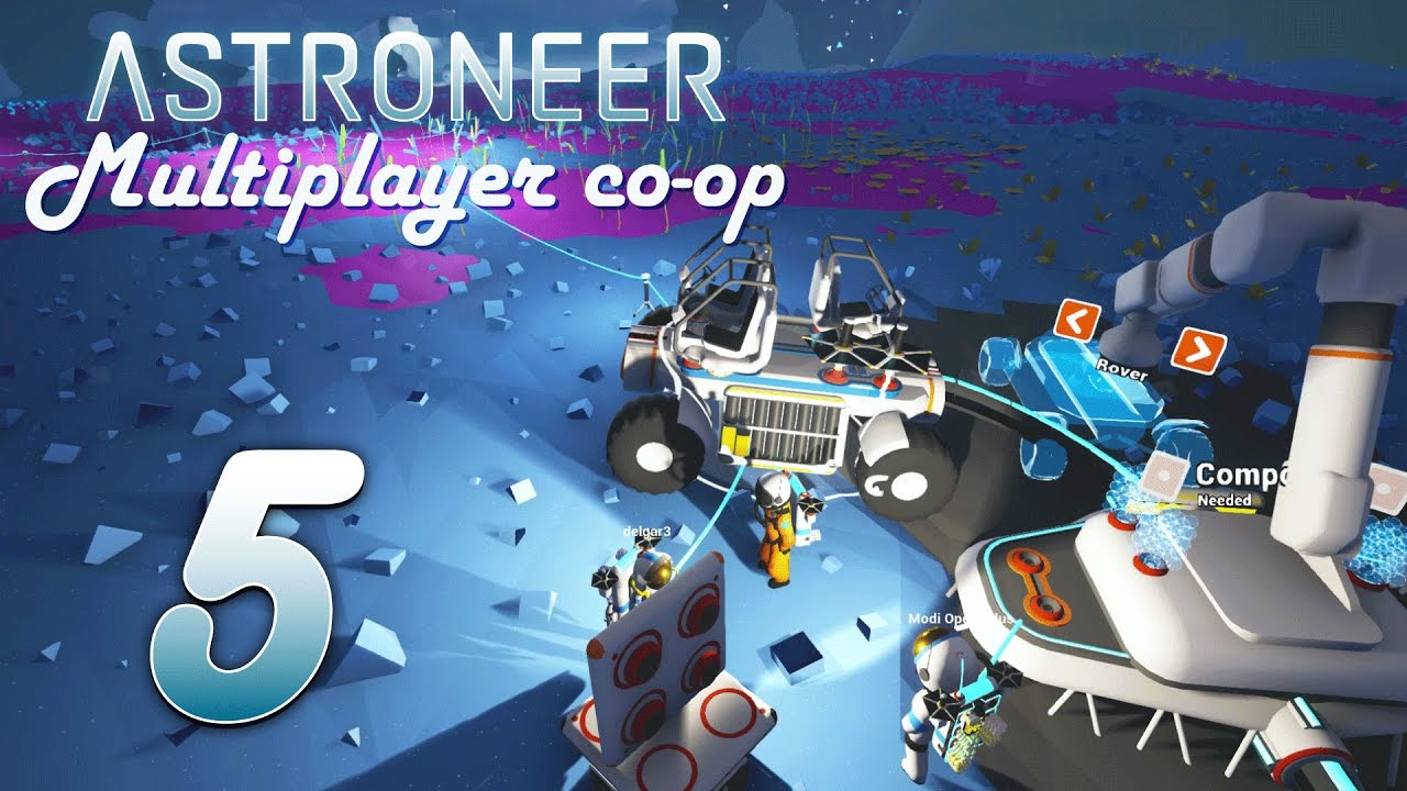 Ep 5 - I hope we had car insurance... (Astroneer multiplayer co-op ...