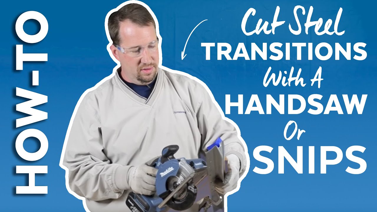 How to Cut Steel Transitions Molding With Snips or a Handsaw ...
